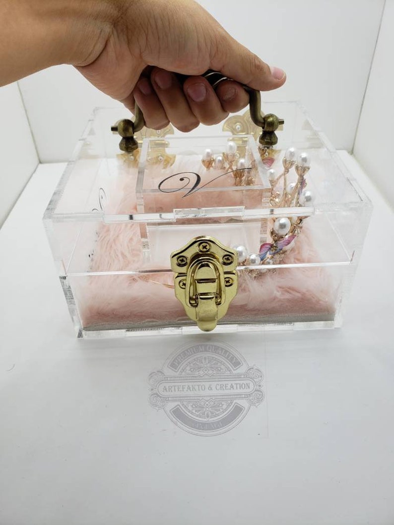 Tiara Carrying Case Wedding Tiara Display Box - Etsy