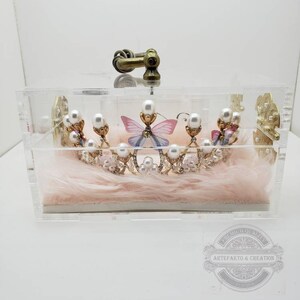 Tiara Carrying Case, Wedding Tiara Display Box - Etsy