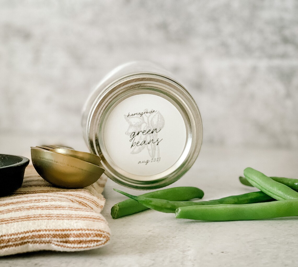 Canning Labels / Mason Jar Labels / Custom Canning Labels / Mason Jar ...