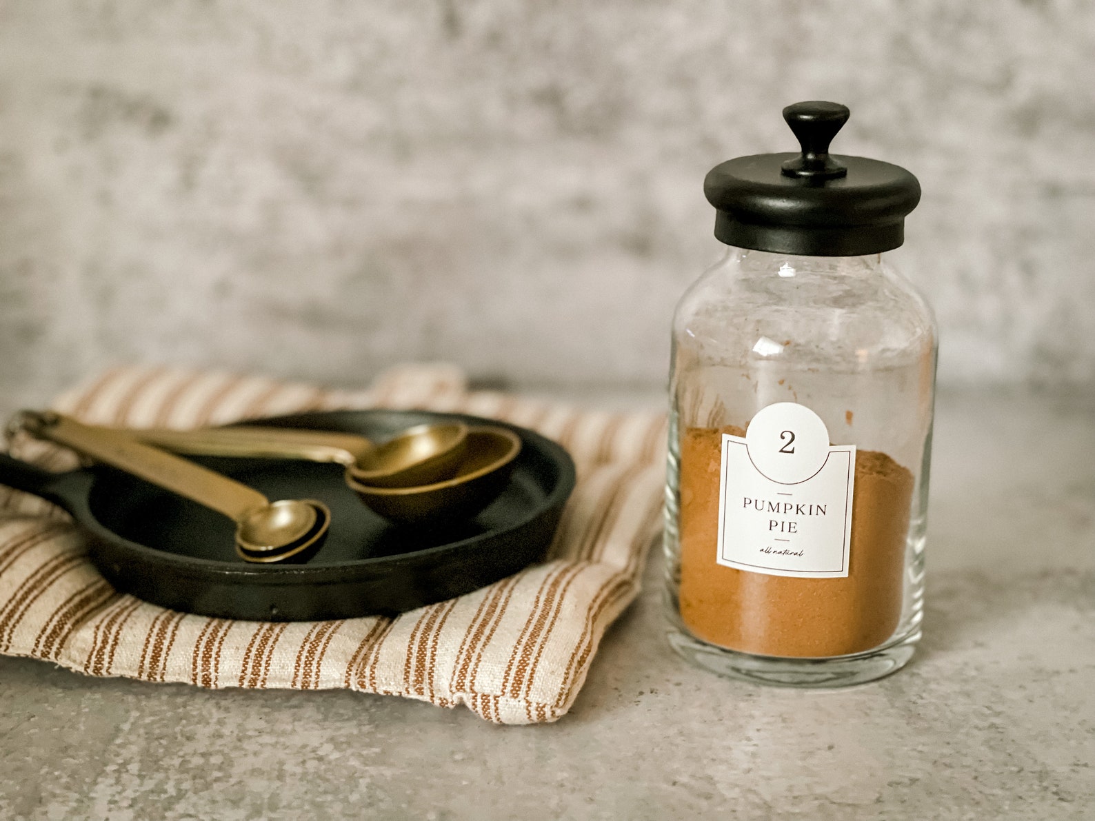 Spice Labels / European Farmhouse Inspired / Numbered Version - Etsy