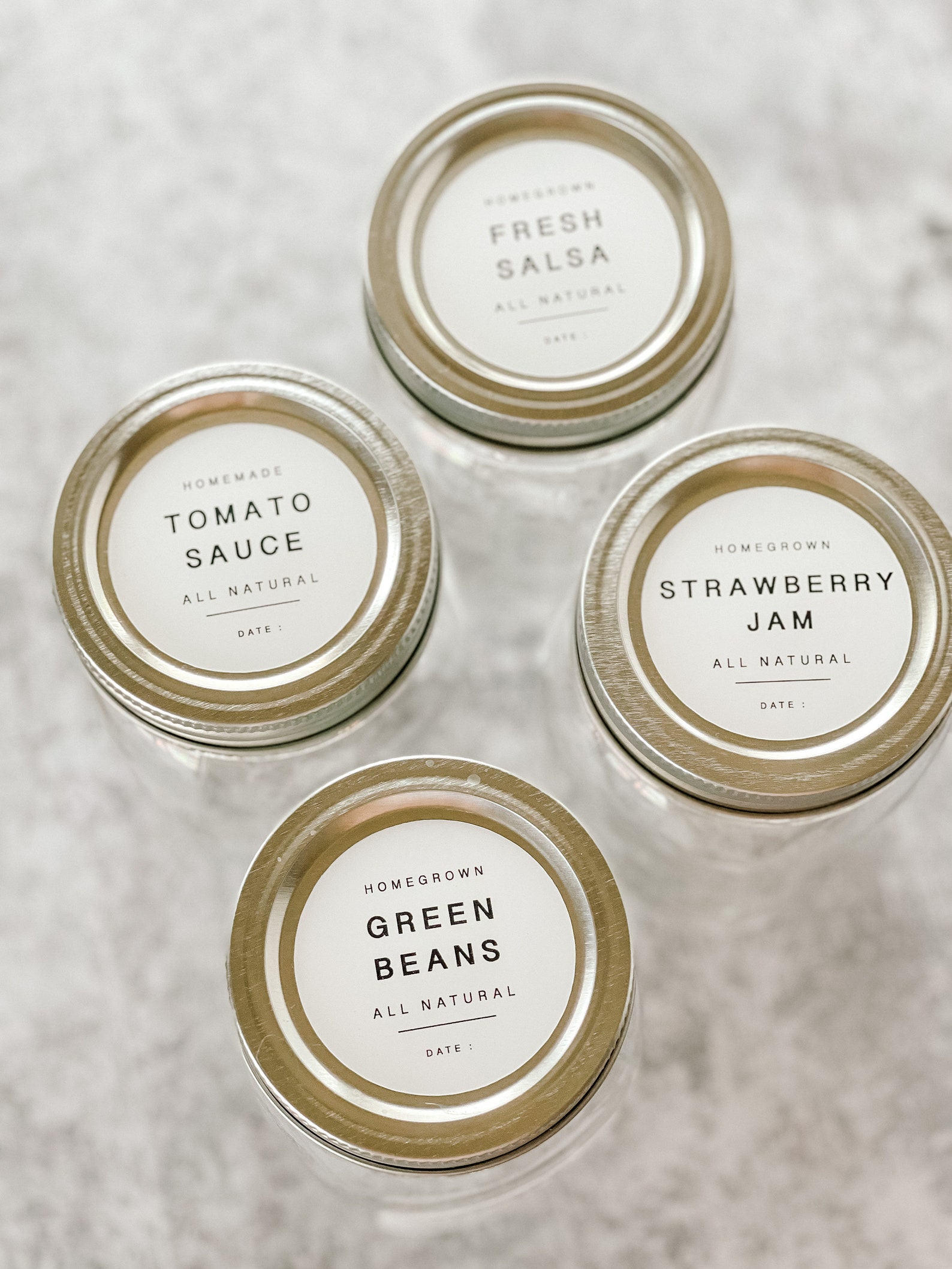 Canning Labels Mason Jar Labels / Custom Canning Labels / | Etsy