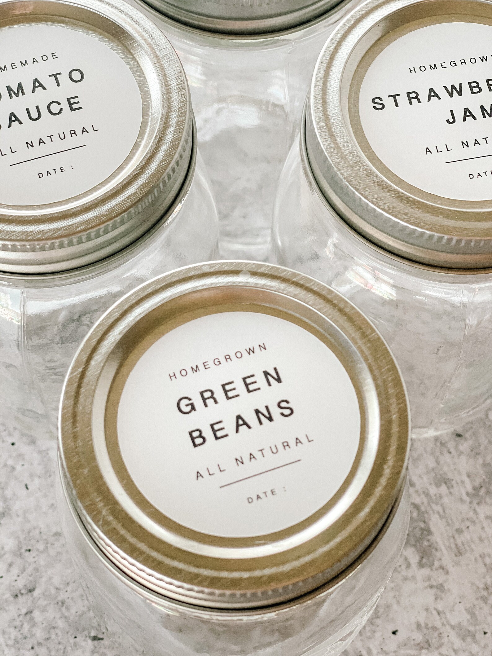 Canning Labels Mason Jar Labels / Custom Canning Labels / | Etsy