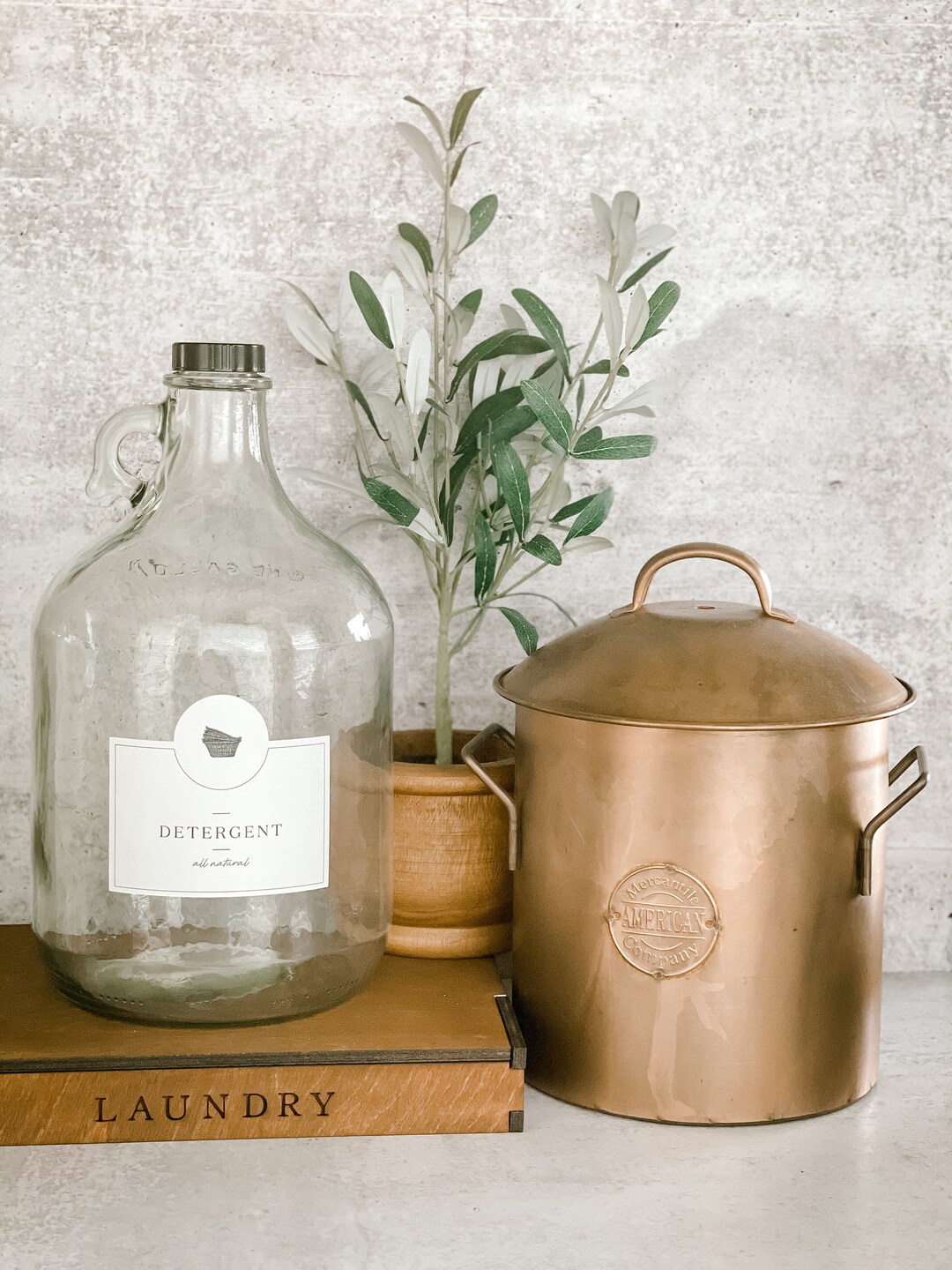 Laundry Room Labels / Laundry Room / Laundry Decor / Canister - Etsy