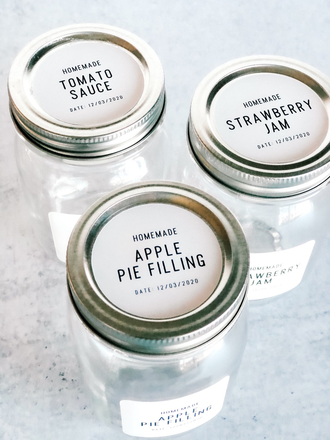 Canning Labels Mason Jar Labels / Custom Canning Labels / | Etsy