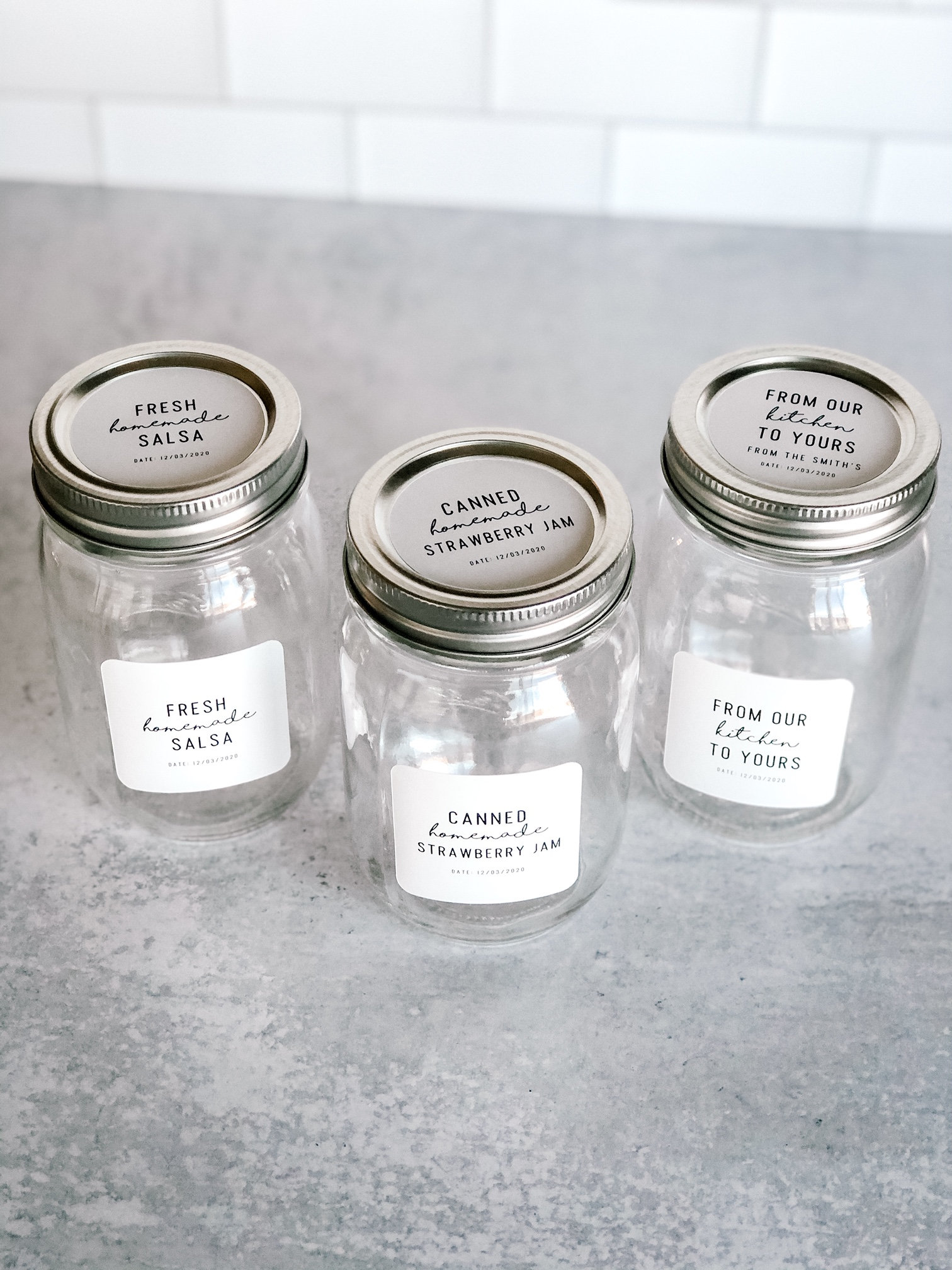 Canning Labels Mason Jar Labels / Custom Canning Labels / - Etsy