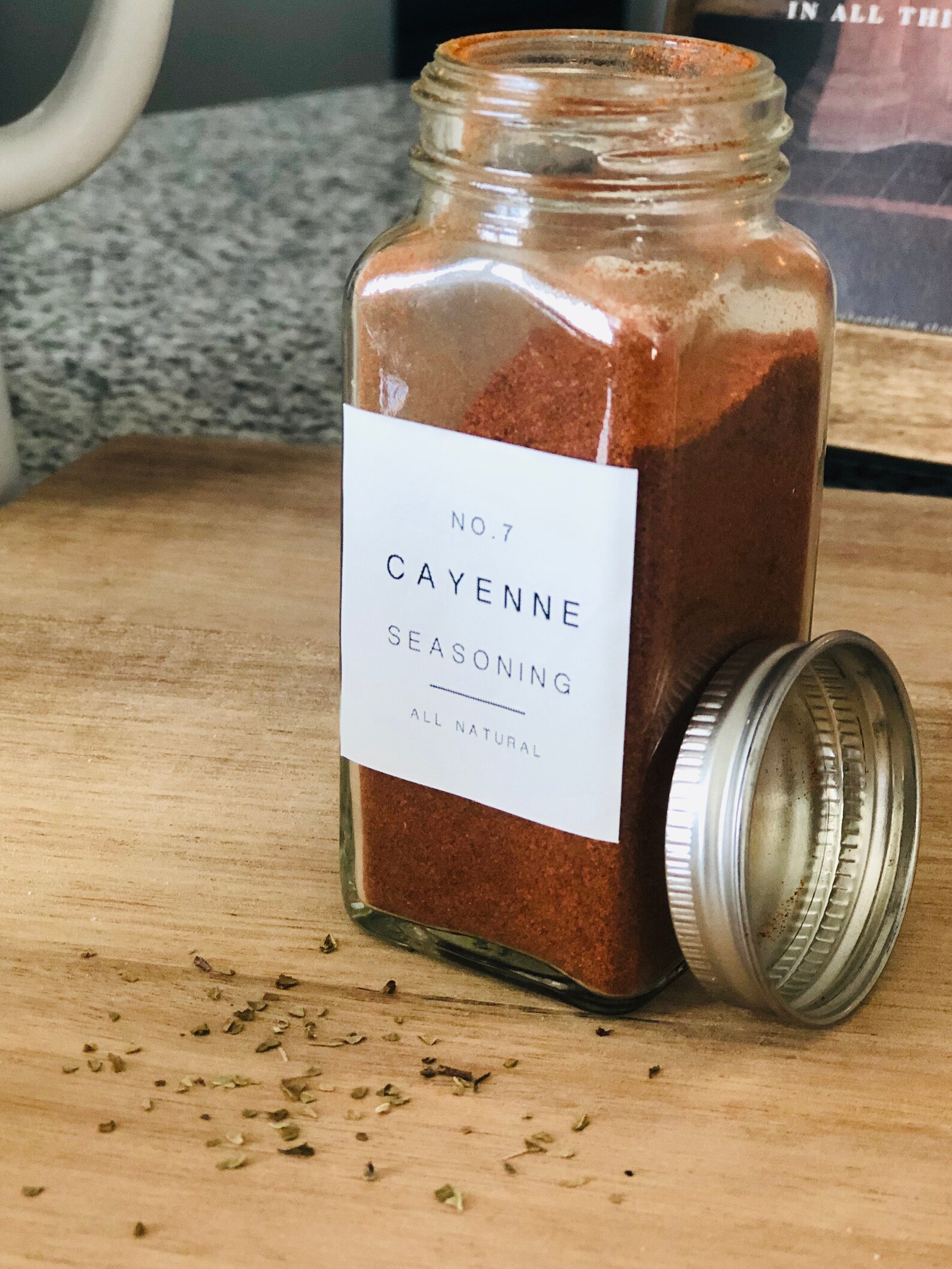 Spice Labels / Minimal Spice Labels/ Organization / Christmas - Etsy