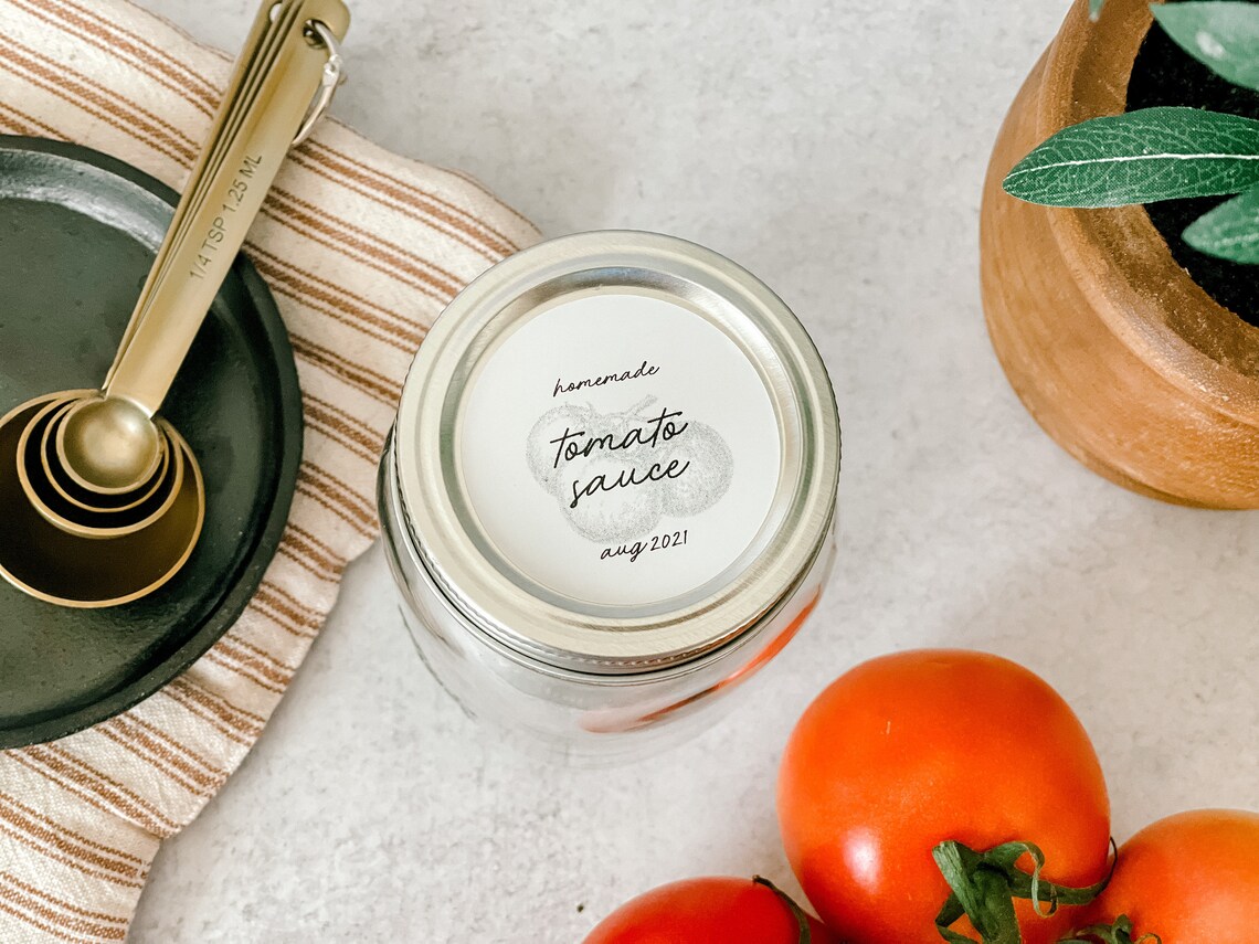 Canning Labels / Mason Jar Labels / Custom Canning Labels / | Etsy