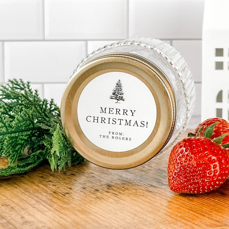 Holiday Jam Labels - Etsy