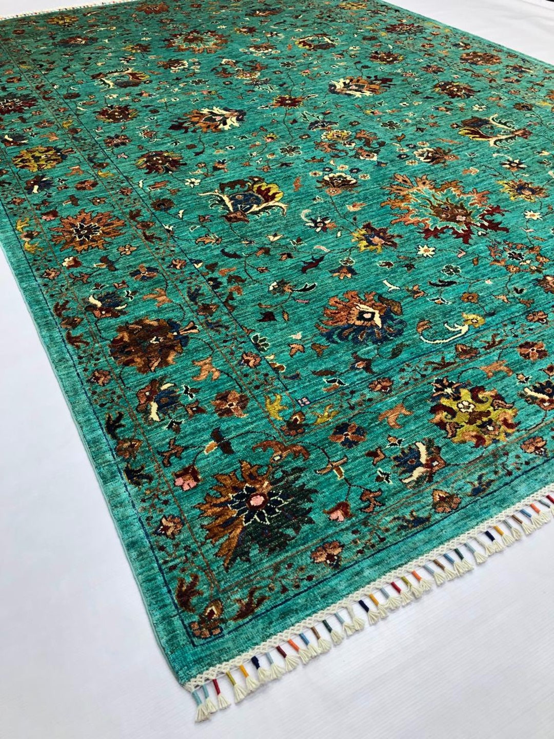 10x7 Feet Top Quality Mamluk Handmade Afghan Rug, Persian Designed From ...