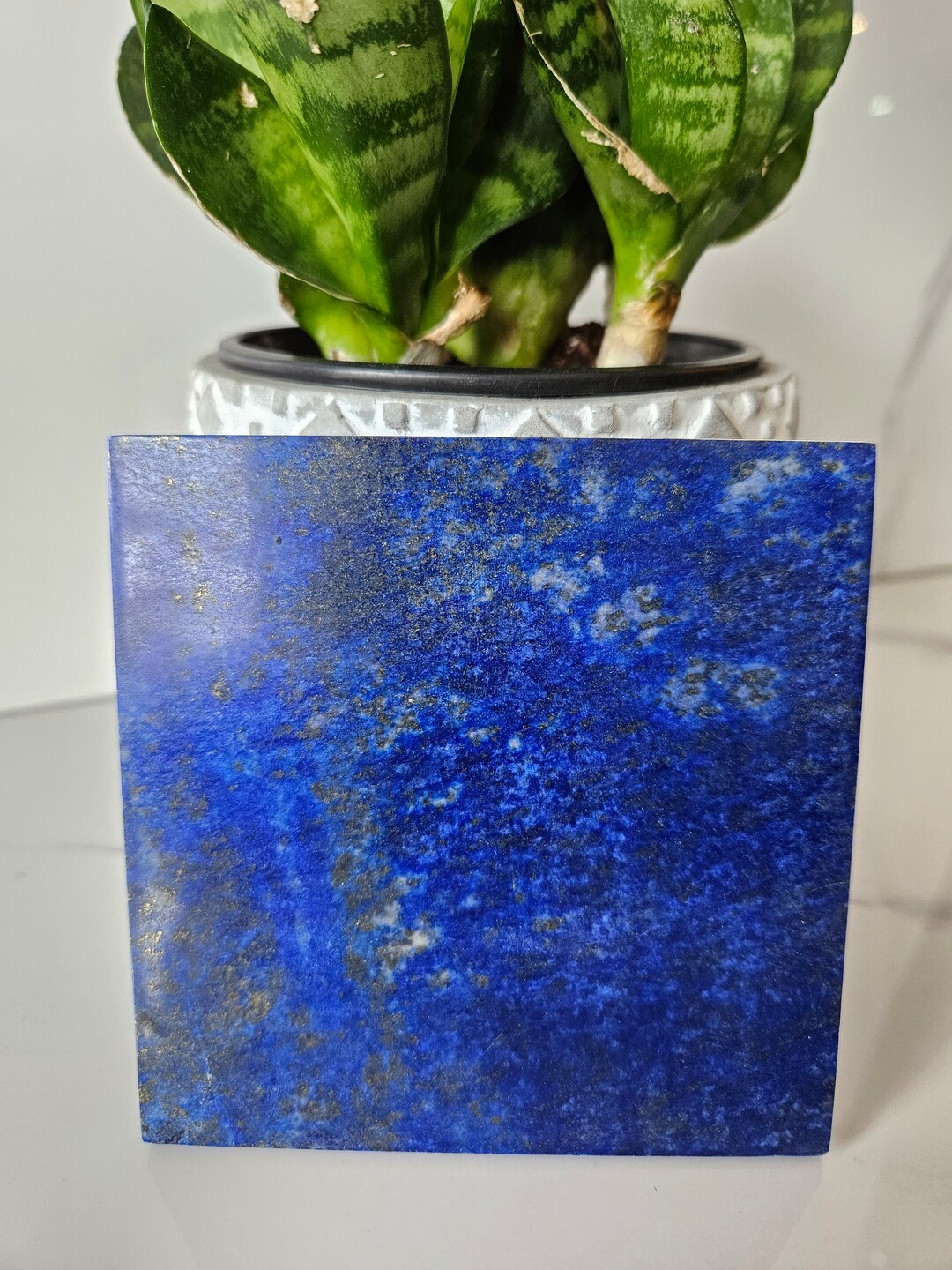 10 X 10 Cm Polished Stone Sided Tile | A+++ Lapis Lazuli, Lapis Tiles, Natural Stone Tiles ...
