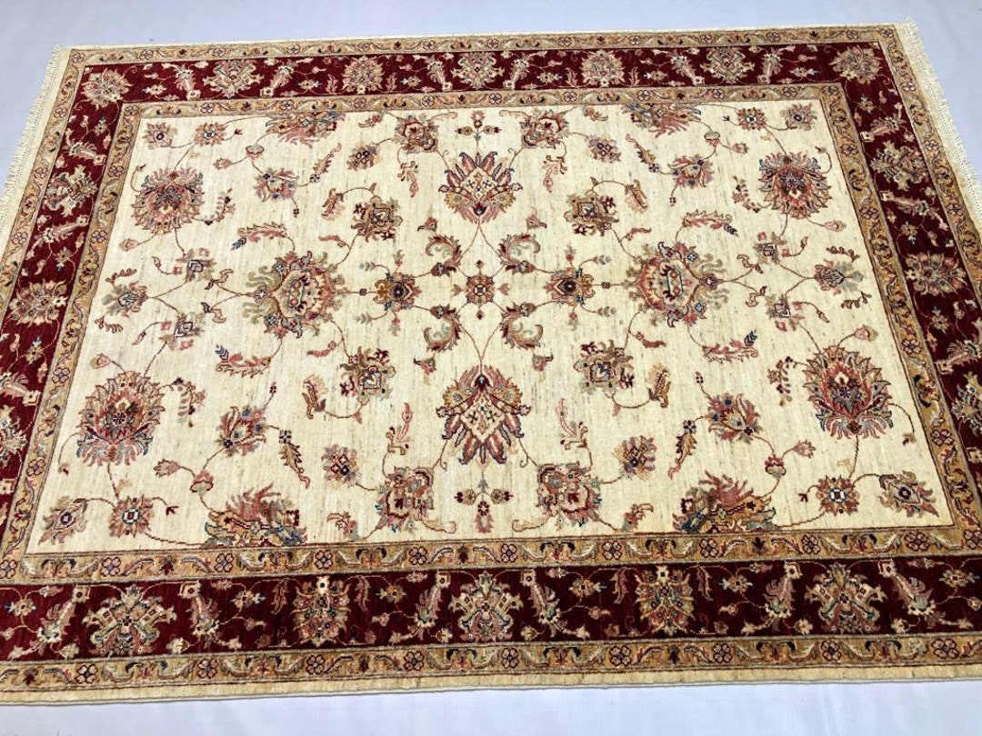 8x6 Afghan Chobi Rug, Area Rugs, Blanket, Eco-friendly, Knit Design ...