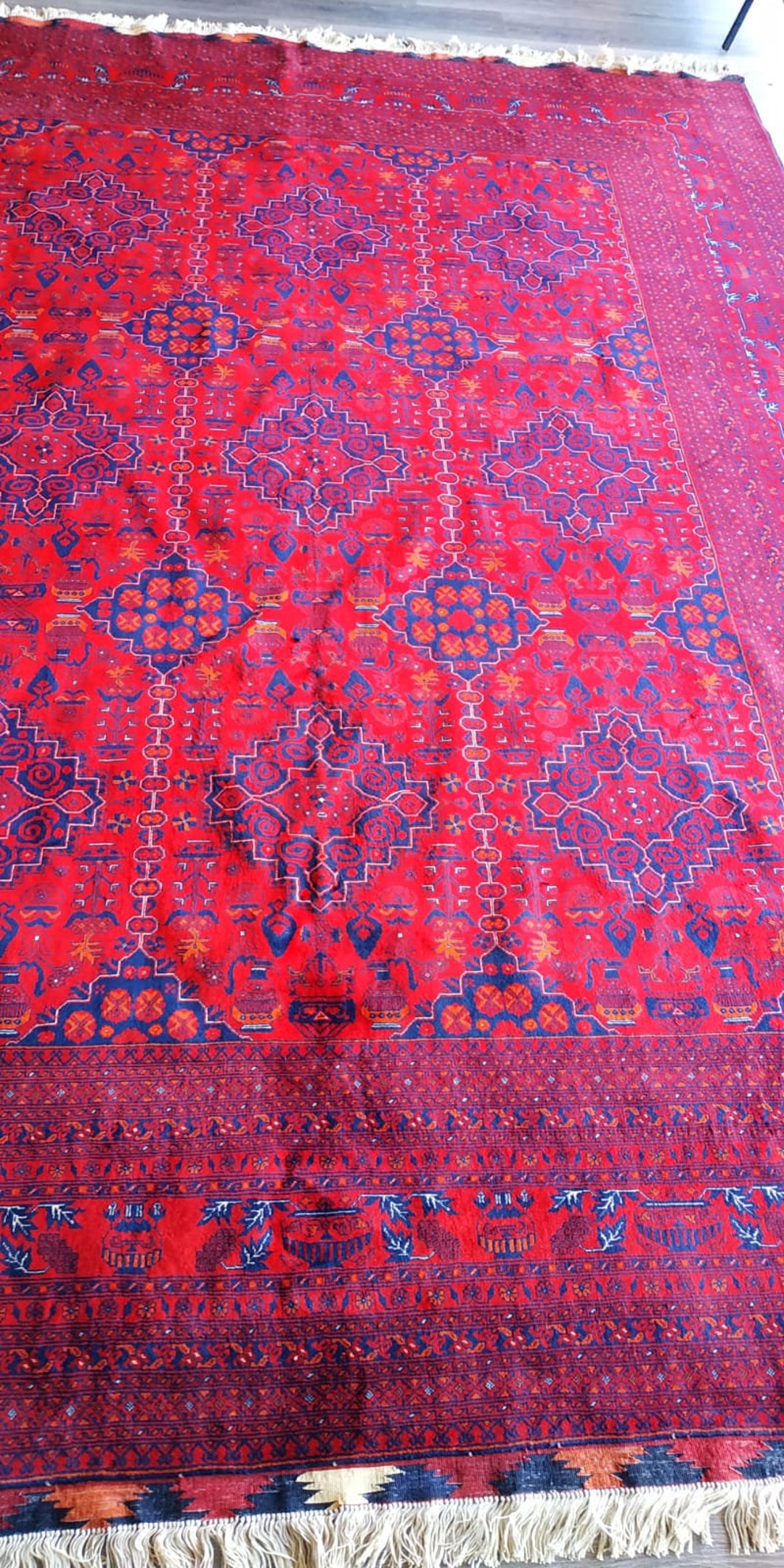 Flash Sale - Afghan Handmade | Punch Needle Rug, Custom Rug, Kawaii Rug ...