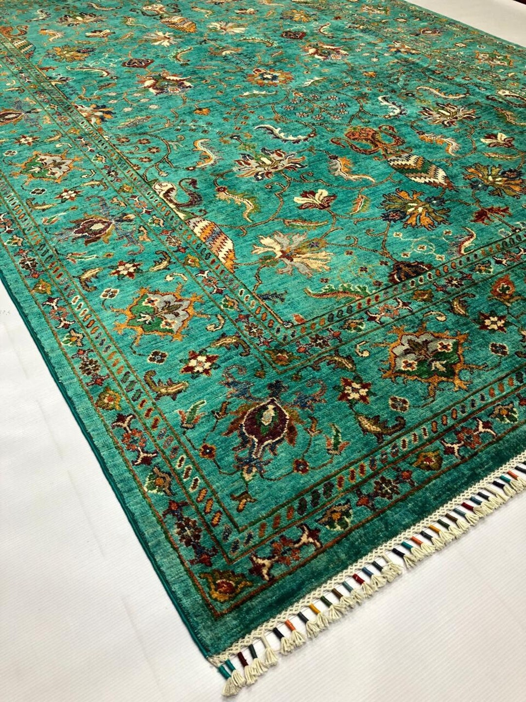 10x7 Feet Top Quality Mamluk Handmade Afghan Rug, Persian Designed From ...