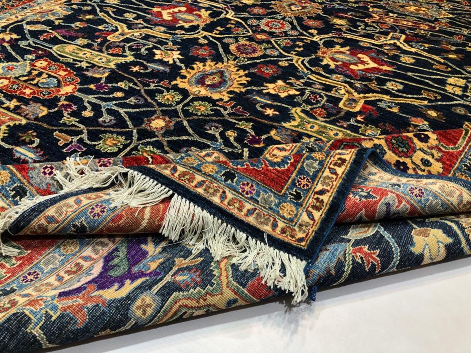 9x12 Feet Very High Quality Chobi Handmade Rug From Afghanistan, Dark ...