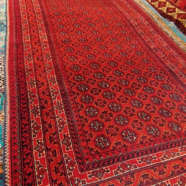 Red Persian Rug - Etsy