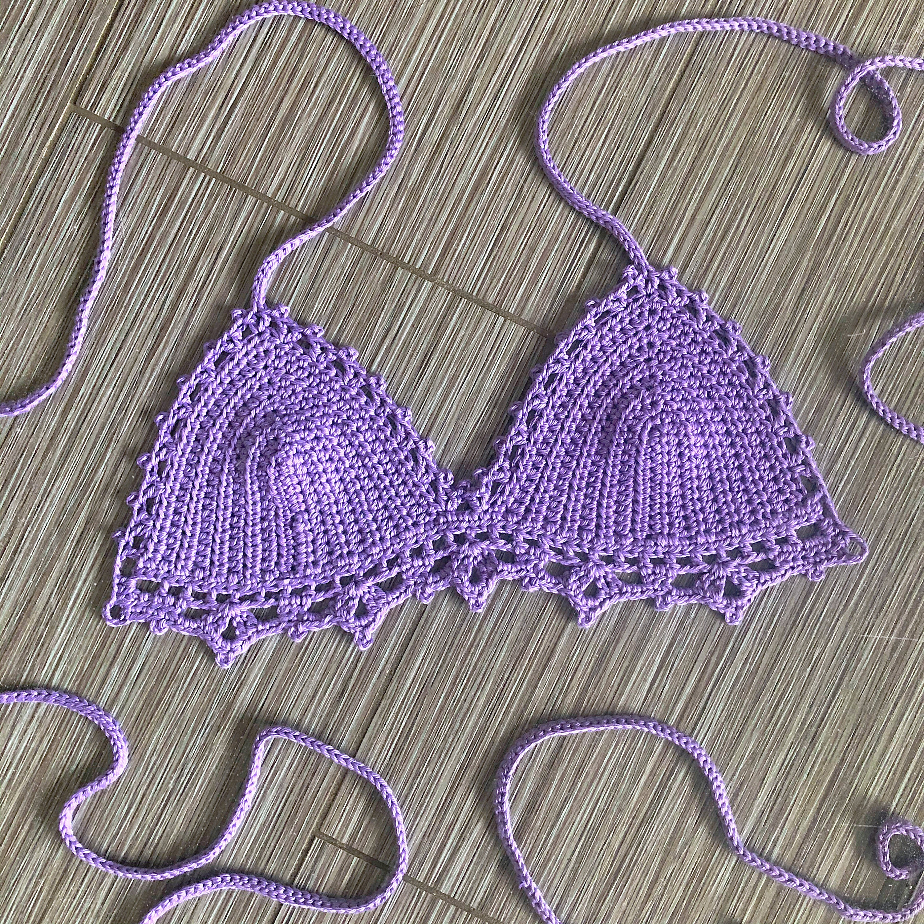 CROCHET PATTERN - Dew Drop Bra Top - Etsy