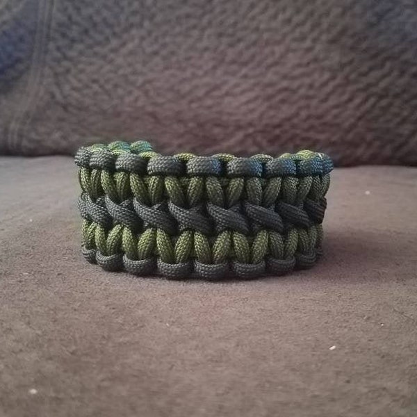 Wide Custom Paracord Bracelet - Etsy