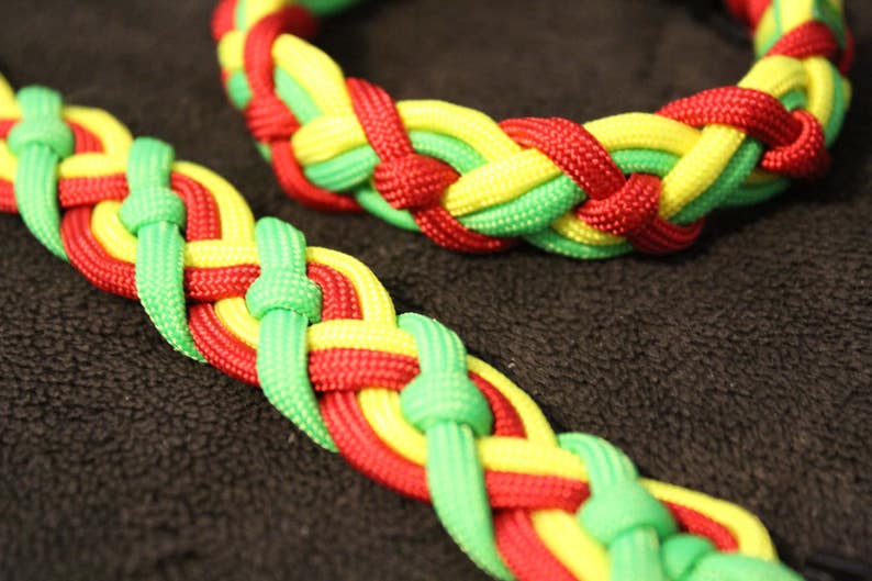 Celtic Bar Knot Custom Paracord Bracelet - Etsy