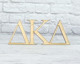 Kappa Delta Wooden Sorority Letters Greek Letters Big | Etsy