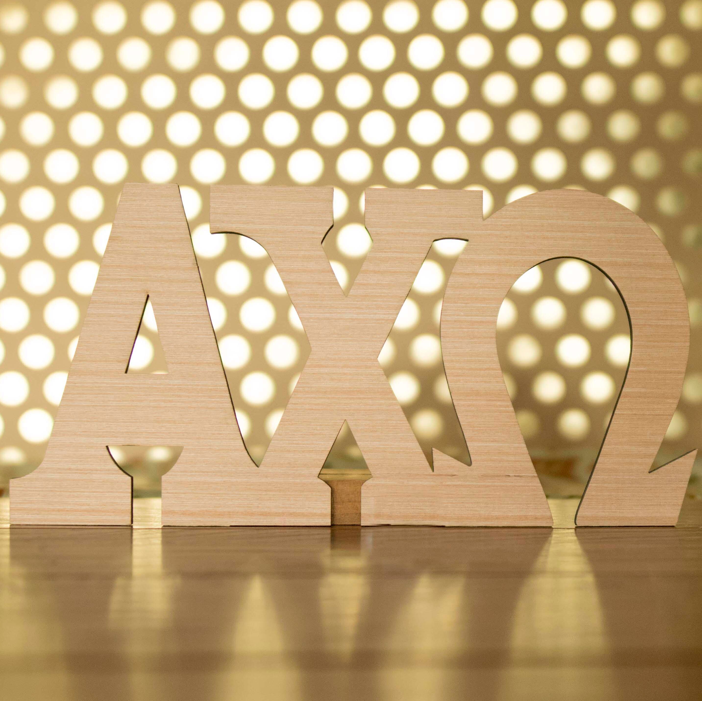 Axo Wooden Letters