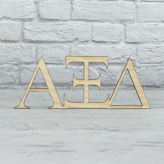 Alpha Xi Delta Wooden Sorority Letters Greek Letters Big - Etsy