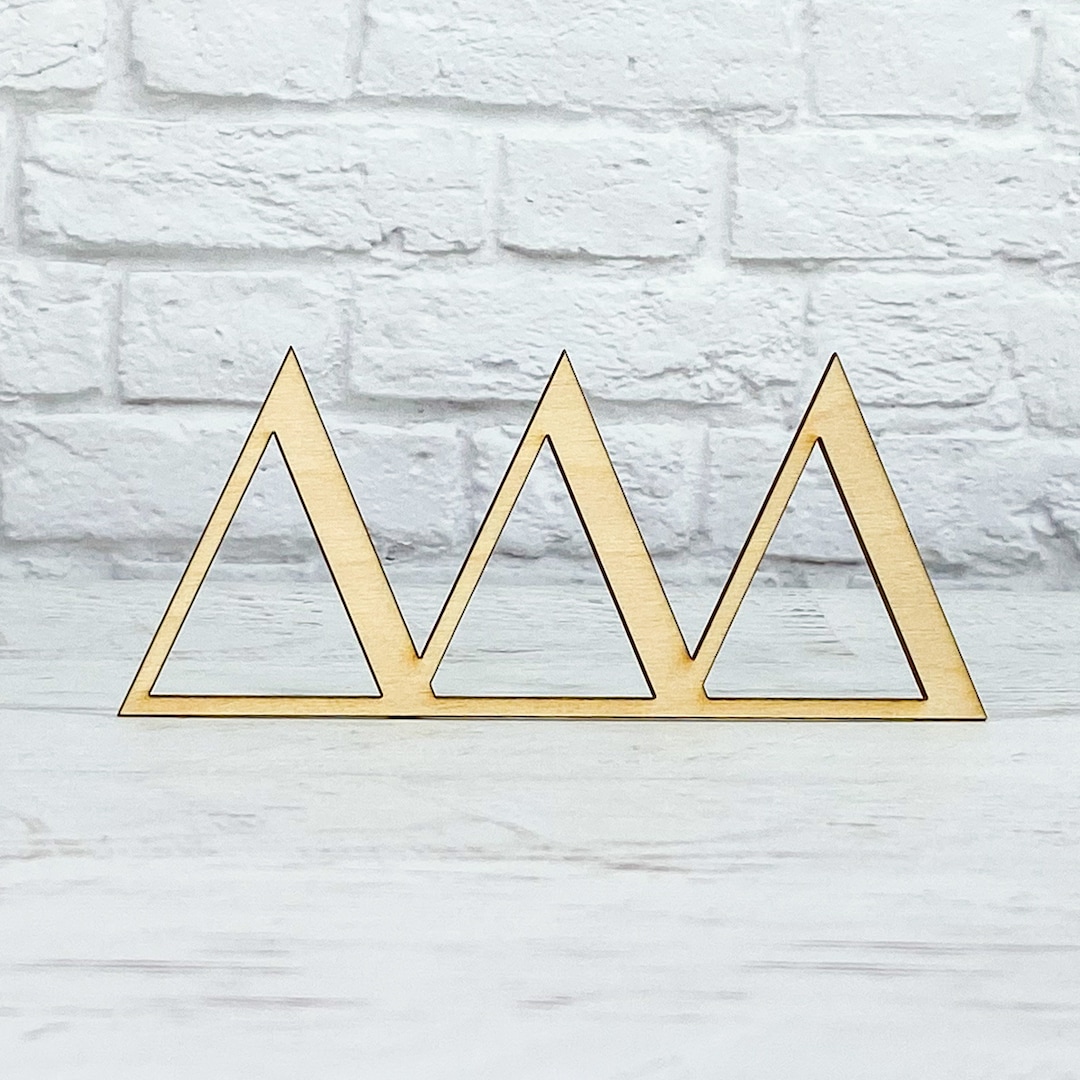 Delta Delta Delta, Wooden Sorority Letters, Greek Letters, Big Little ...