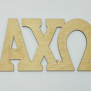 Alpha Chi Omega, Wooden Sorority Letters, Greek Letters, Big Little ...