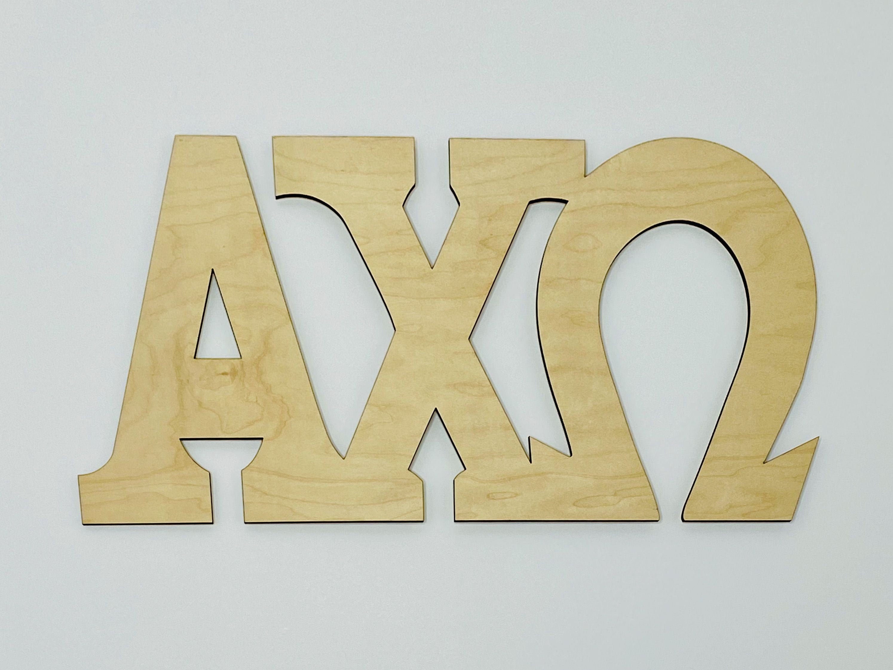 Axo Greek Letters