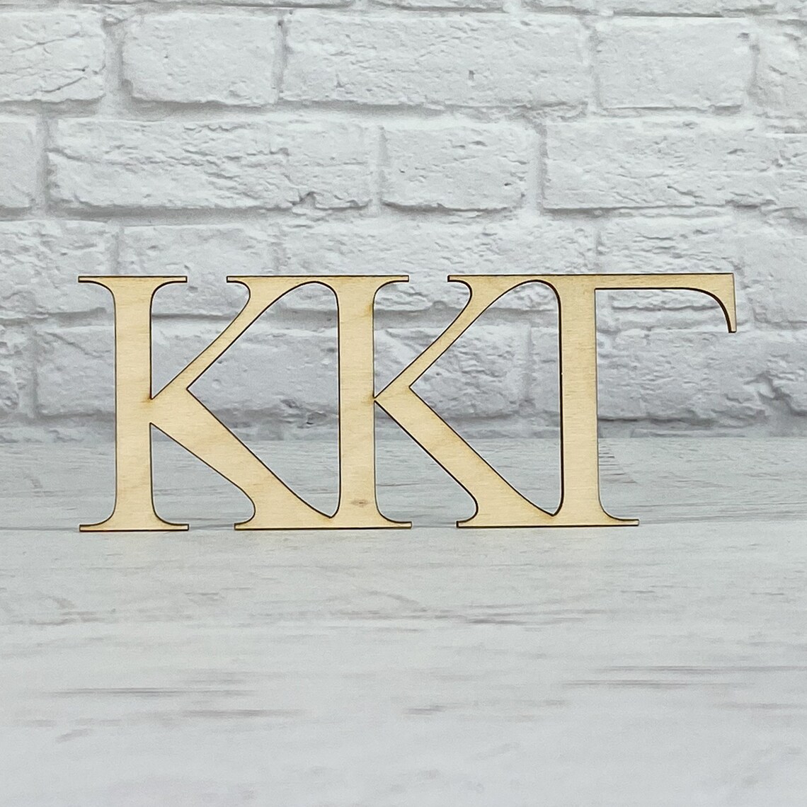 Kappa Kappa Gamma Wooden Sorority Letters Greek Letters Big | Etsy