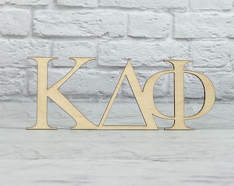 Kappa Delta Wooden Sorority Letters Greek Letters Big | Etsy