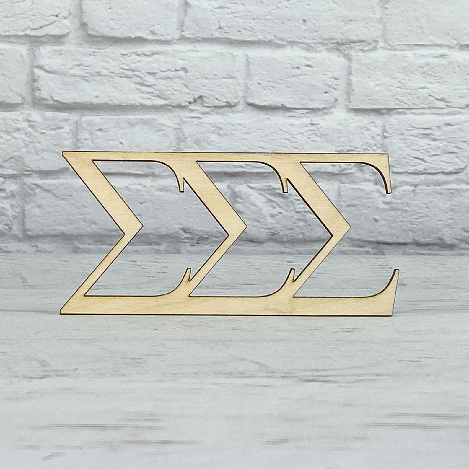 Sigma Sigma Sigma Wooden Sorority Letters Greek Letters Big - Etsy
