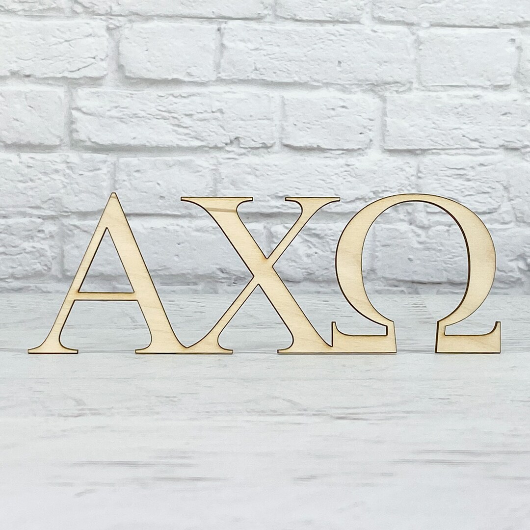 Alpha Chi Omega, Wooden Sorority Letters, Greek Letters, Big Little ...