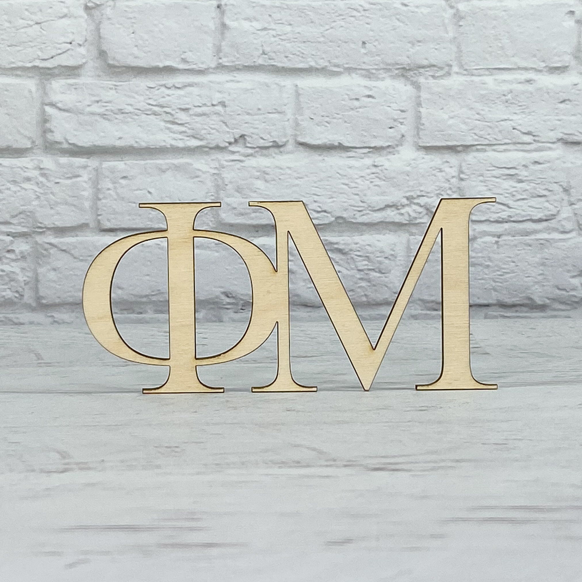 Phi Mu Wooden Sorority Letters Greek Letters Big Little - Etsy