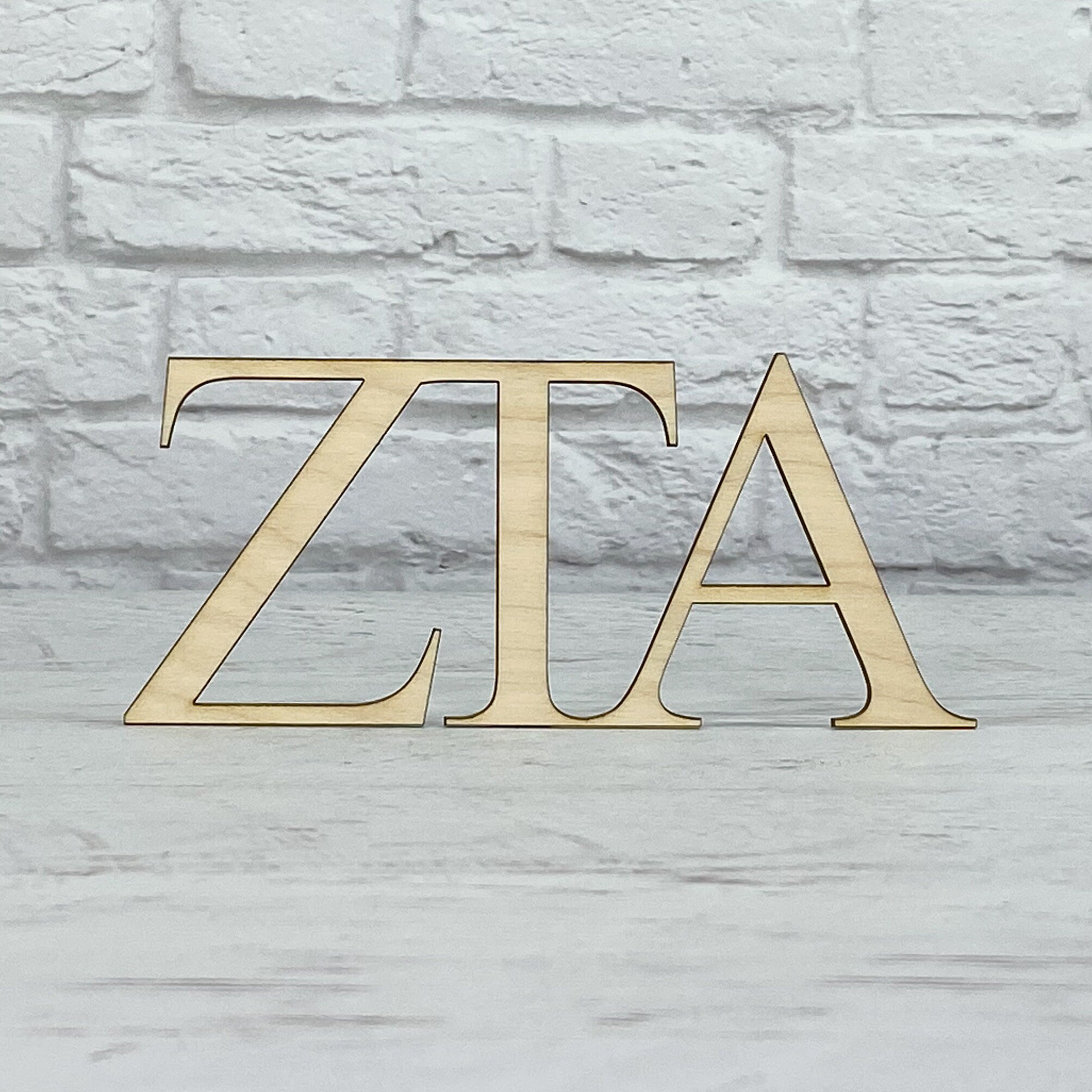 Zeta Tau Alpha, Wooden Sorority Letters, Greek Letters, Big Little ...