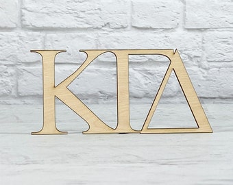 Kappa Kappa Gamma Wooden Sorority Letters Greek Letters Big | Etsy