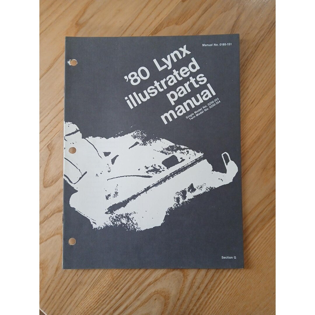 1980 Arctic Cat Lynx Illustrated Parts Manual OEM ORIGINAL - Etsy