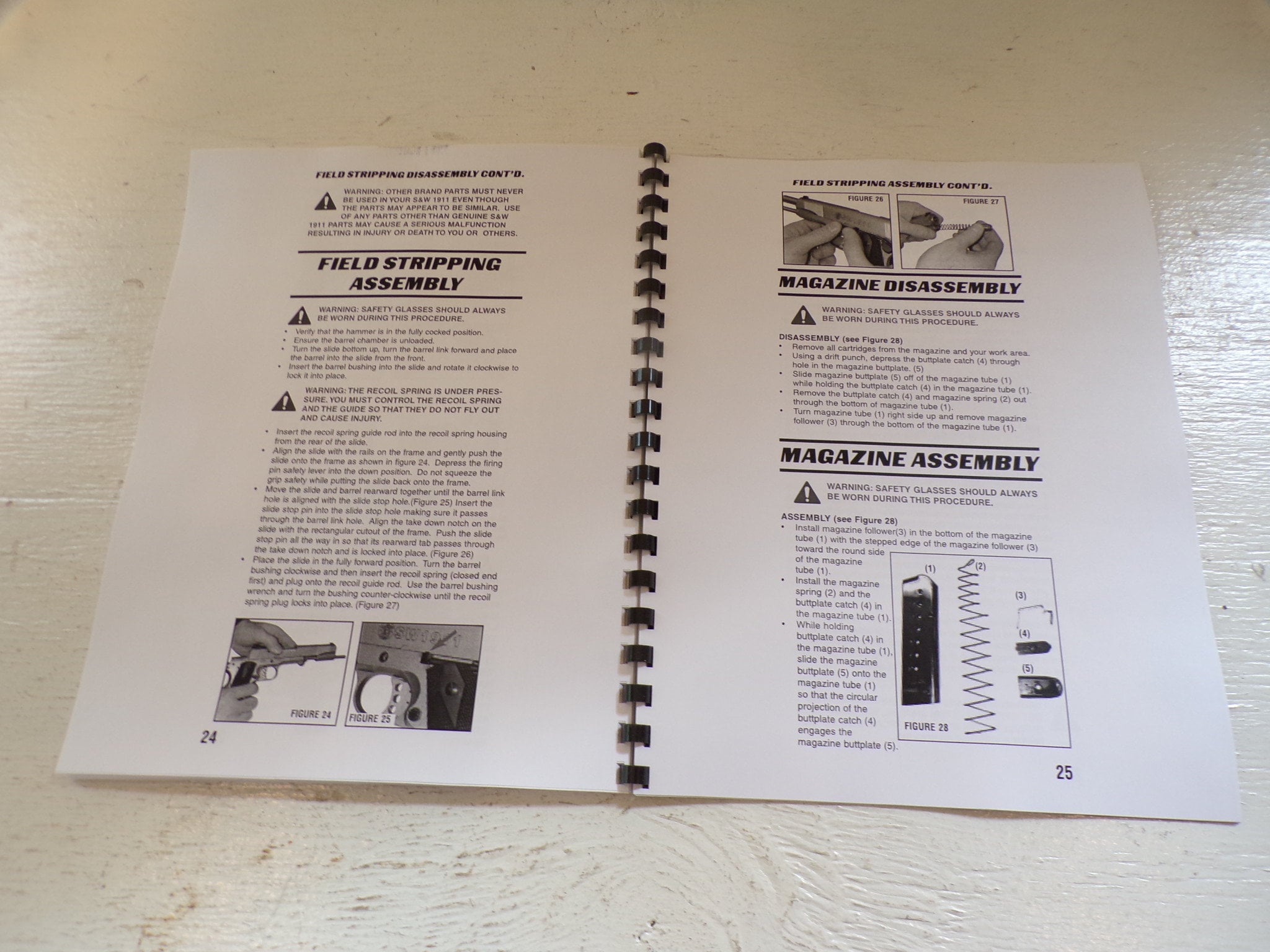 Galil 5.56 / .223 ARM AR SAR Manual Operating & Maintenance Comb Bound Gloss Covers - Etsy