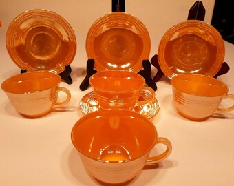 Fire King Tea Set - Etsy
