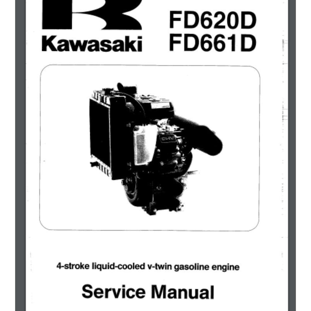 Kawasaki FD620D , FD661D Engine Service Repair Manual Supplement 166 ...