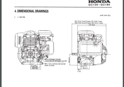 Honda Engine Service Manual GC160 GC190 GS190 86 PAGES Comb Bound Gloss ...