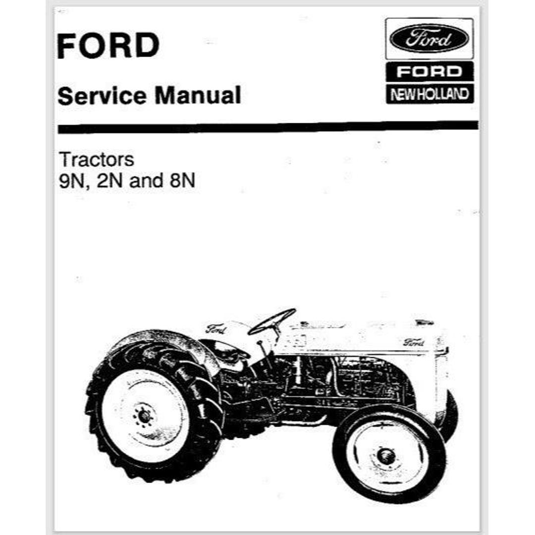 Ford 9N, 2N and 8N Tractor Service Manual 156 Pages 1939-1948 - Etsy