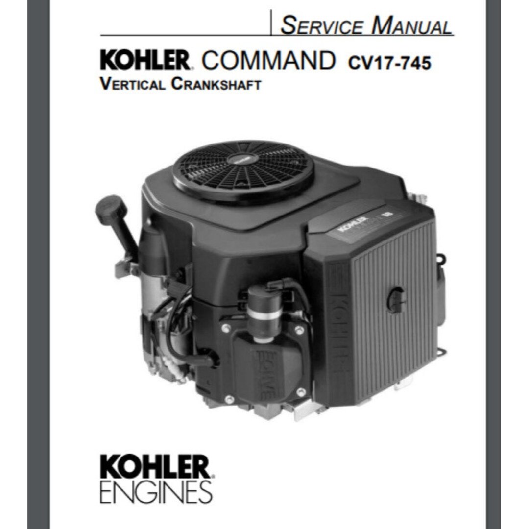 Kohler Command Engine CV17-745 Workshop Manual 199 Pages Year 1994 ...