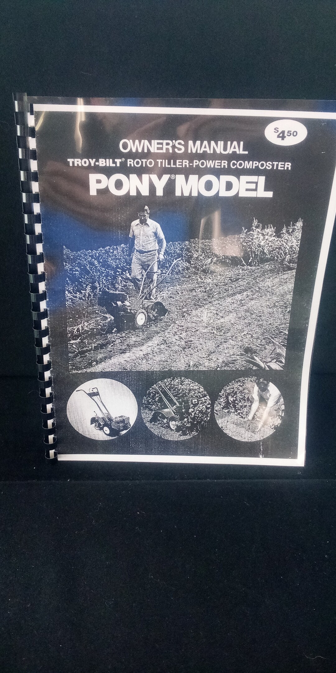 Troy-bilt Pony Roto Tiller Owner Operator Manual 65 Pages - Etsy