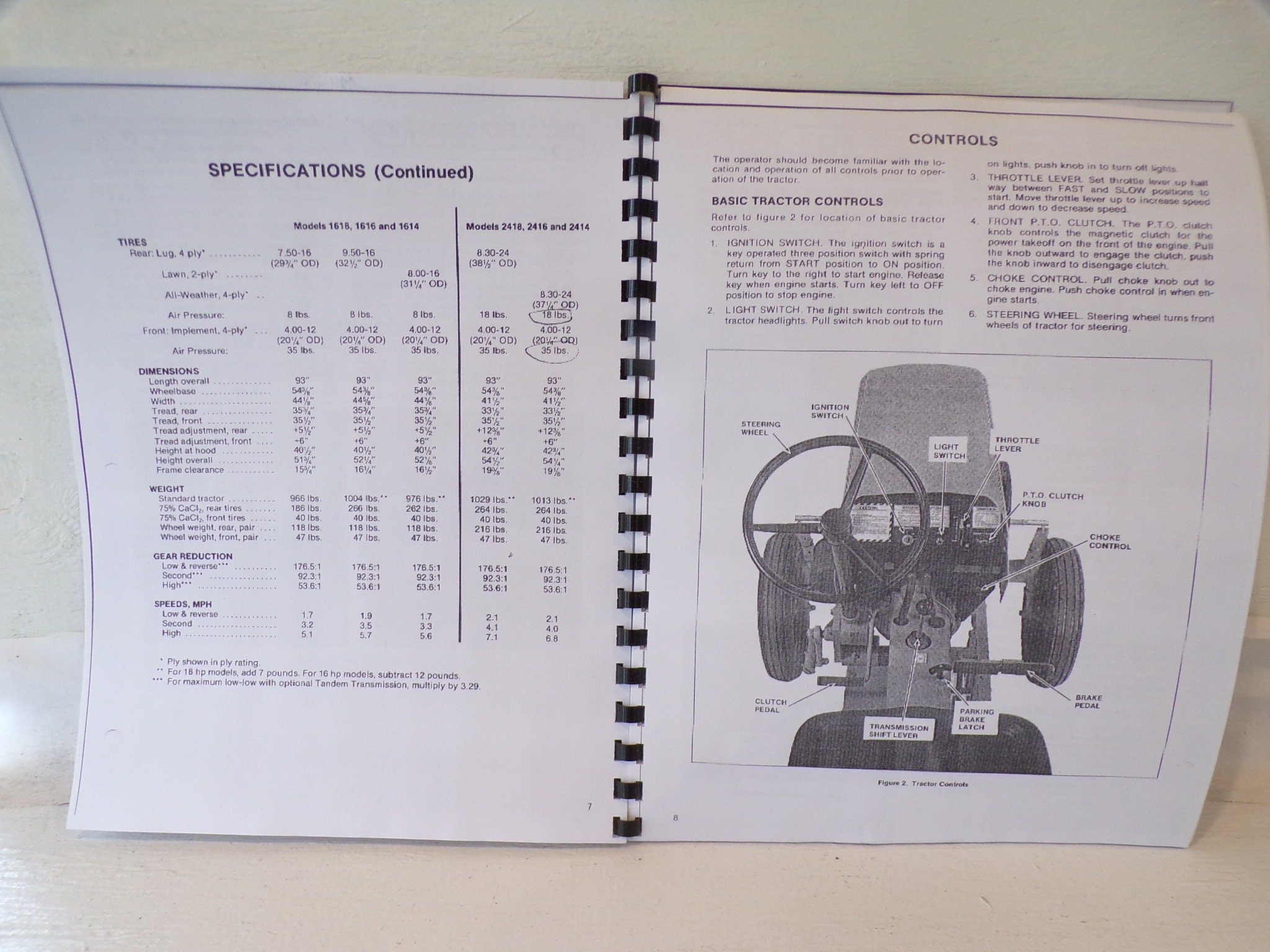 Power King 1614 1616 1618 2414 2416 2418 Manuel - Etsy France