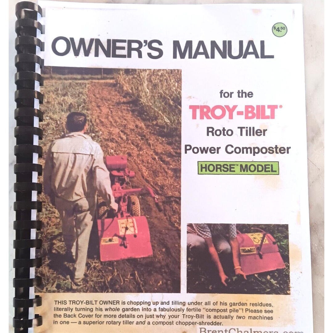 1977 Troy-bilt Horse Owner Service Manual 180 Pages - Etsy