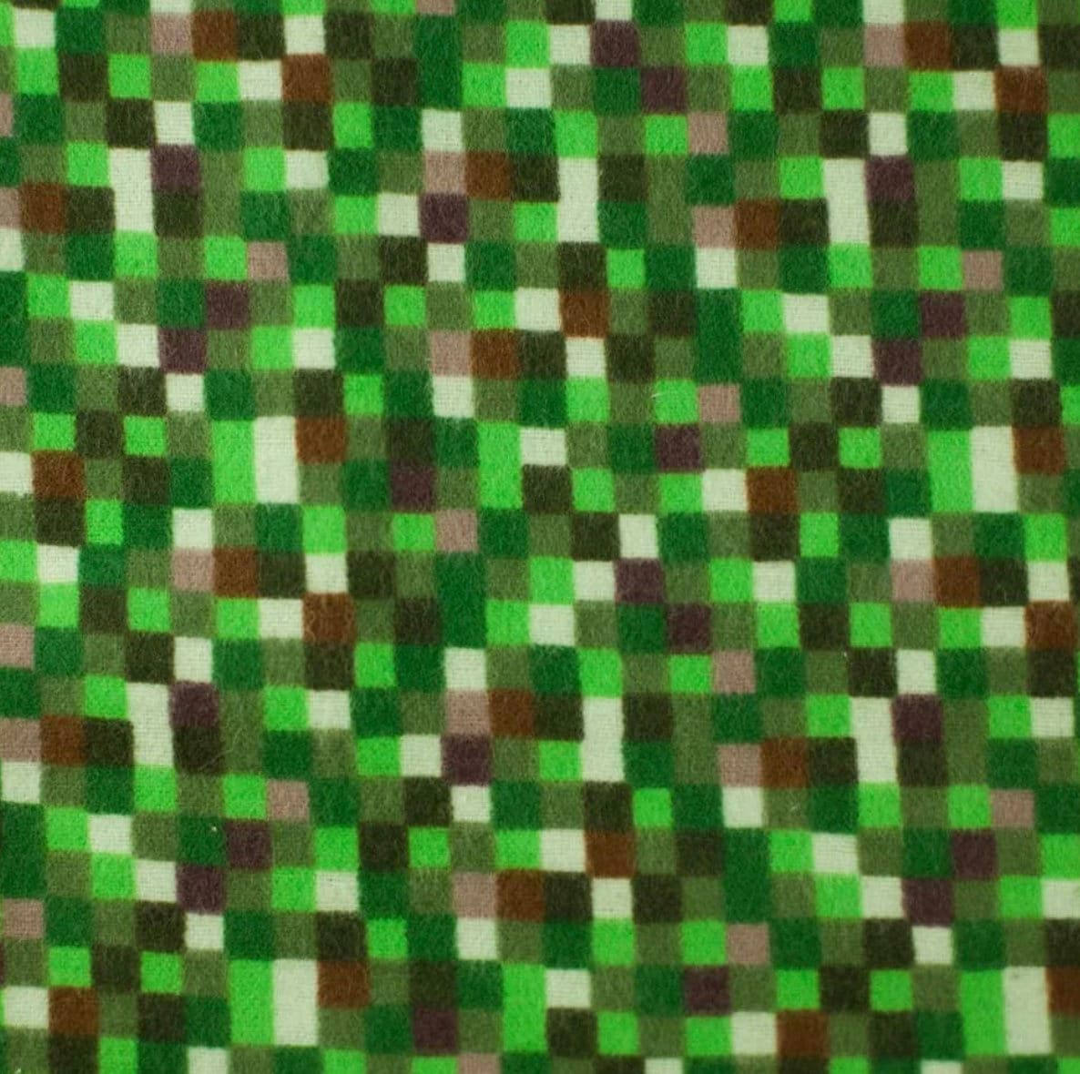 Minecraft Flannel Fabric - Etsy