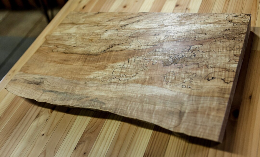 EXAMPLE - Stunning Spalted Maple Table Top - Retail. Home. Office - Etsy