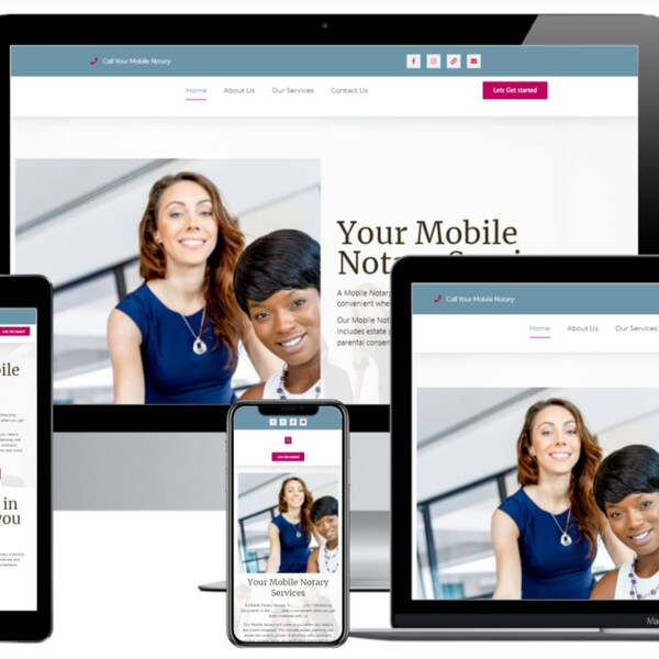 Notary Website - Etsy