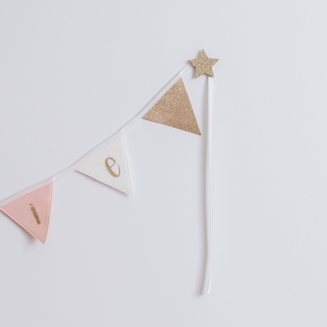 2 Pack Gold Glitter Star Hooks | Kids Wall Hooks to Hang Bunting ...
