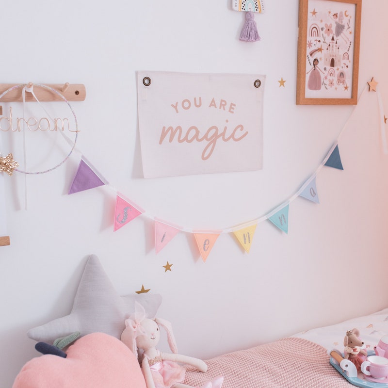 Girl Name Banner - Etsy